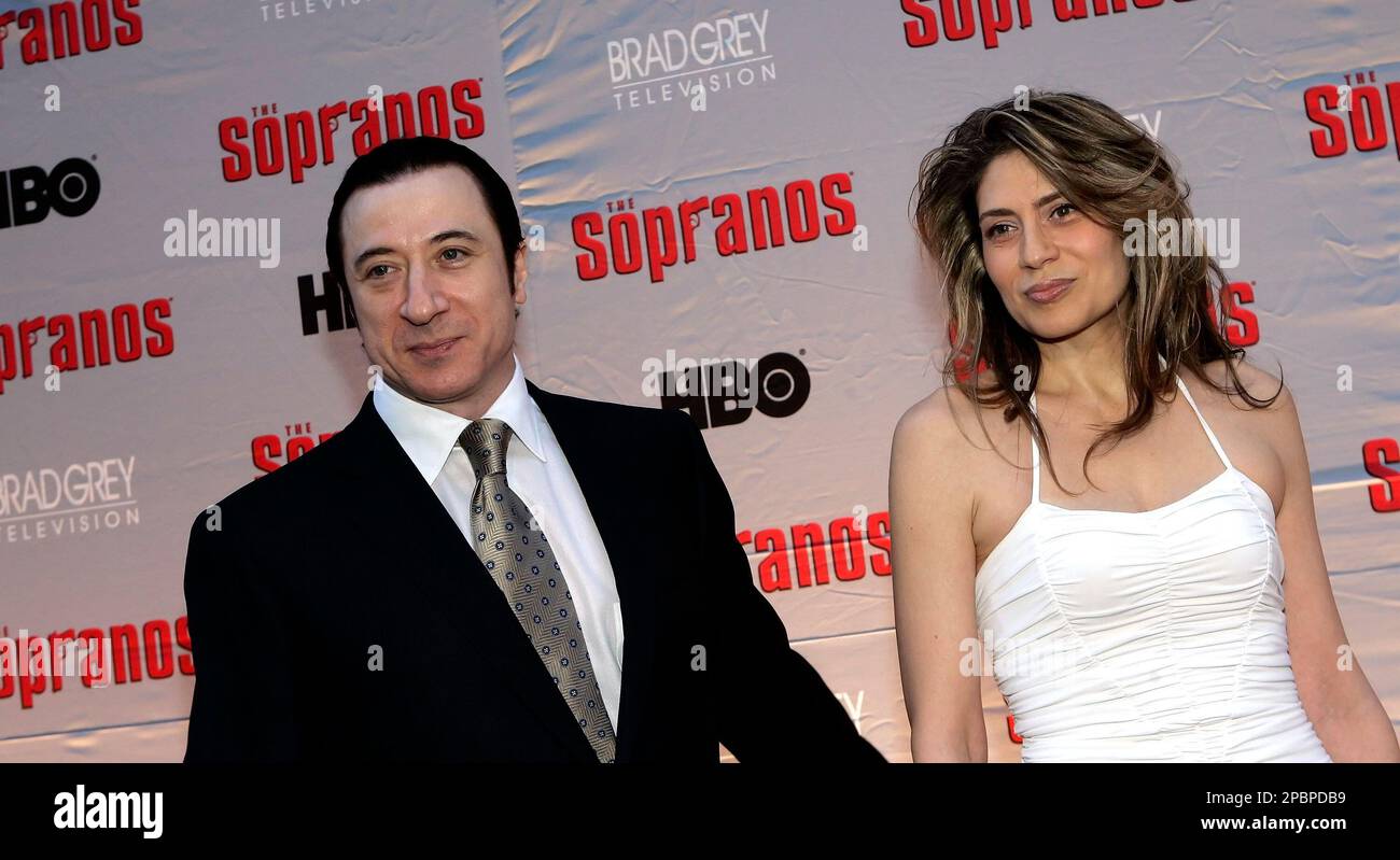 Federico Castelluccio, left, and his wife Maria Angelica attend the ...