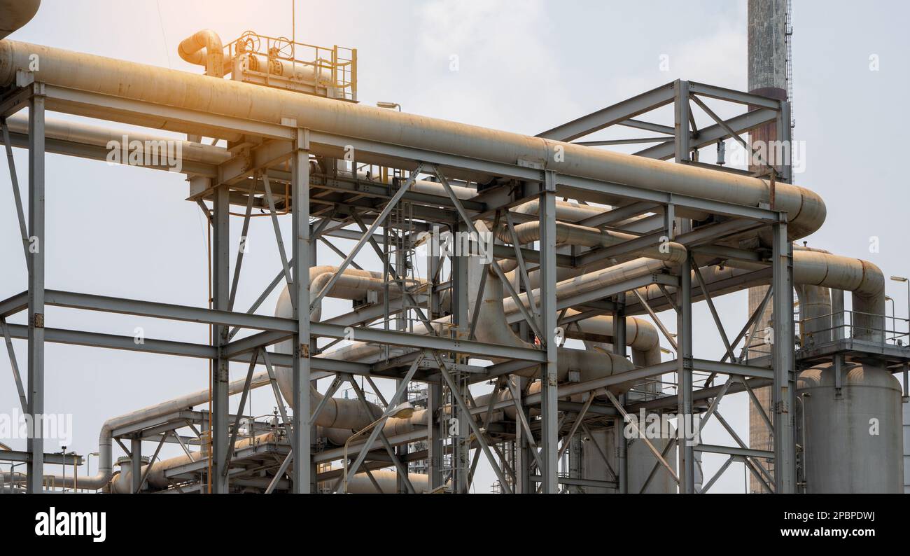 Oil Refinery Gas Chemical Equipment Prodiction import export Concept ...