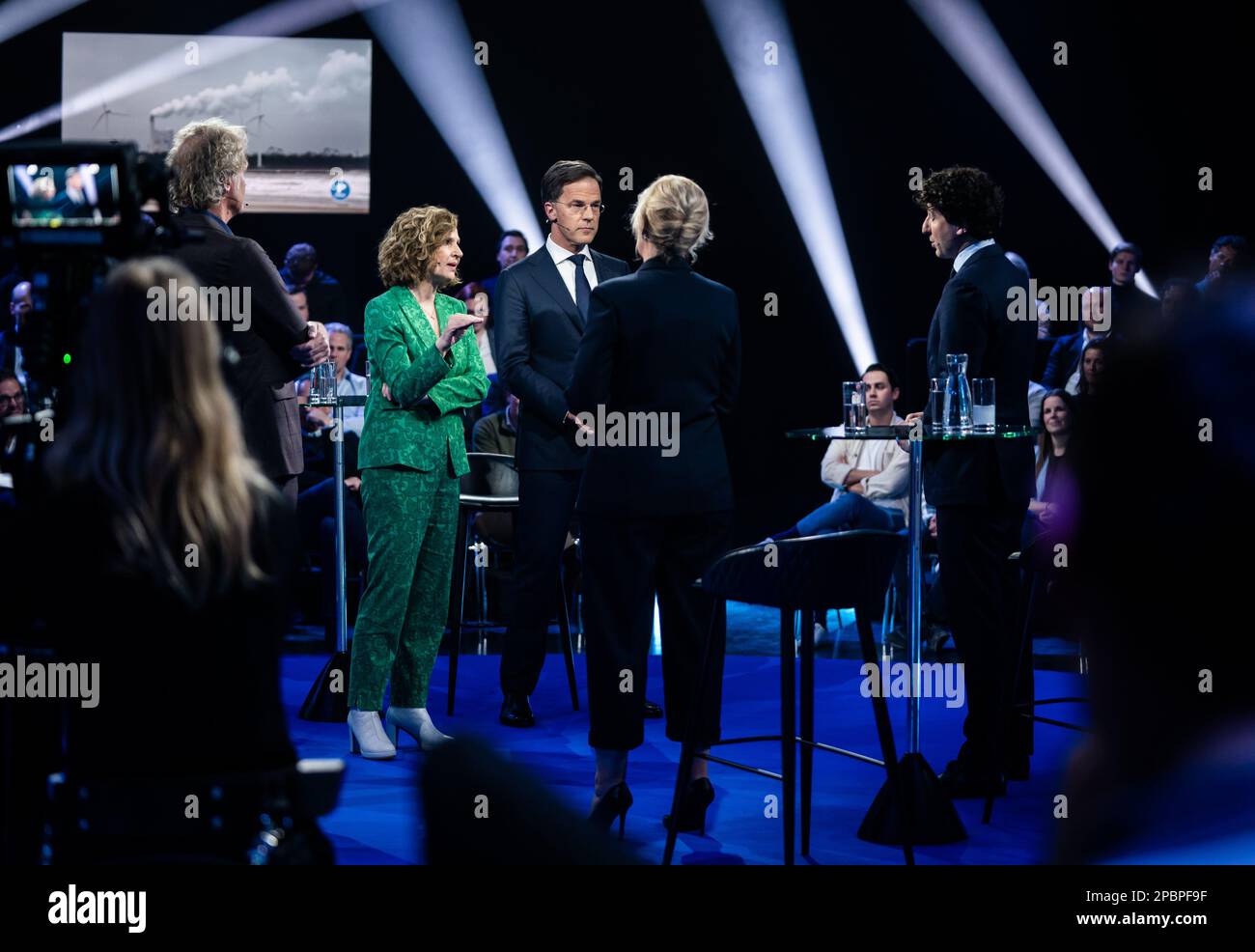 HILVERSUM - Jesse Klaver (Groenlinks), Attje Kuiken (PvdA), Edith ...