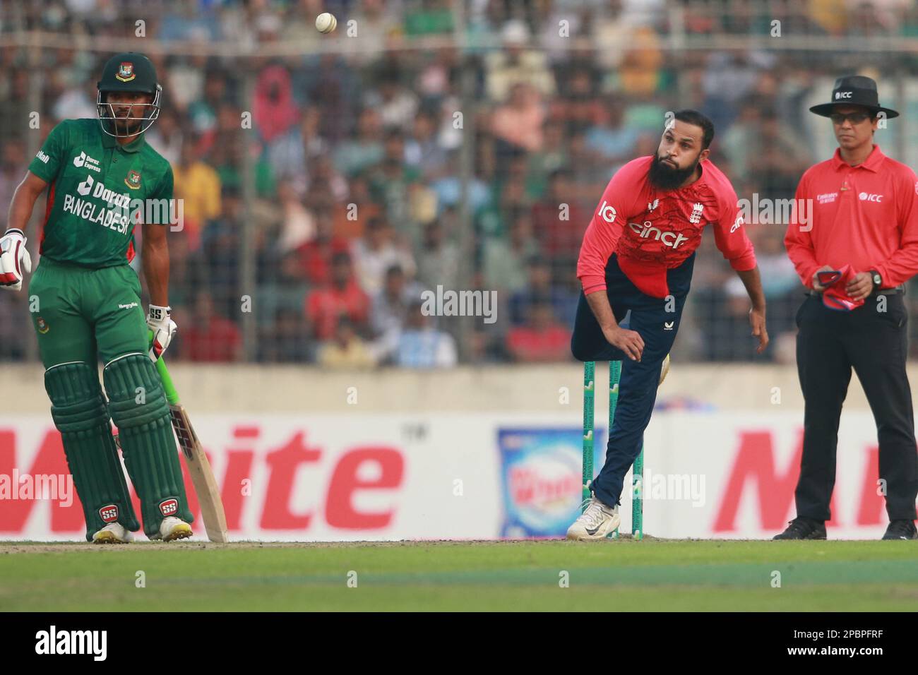 Bangladesh-England 2nd T20I match of three match series at Sher-e ...