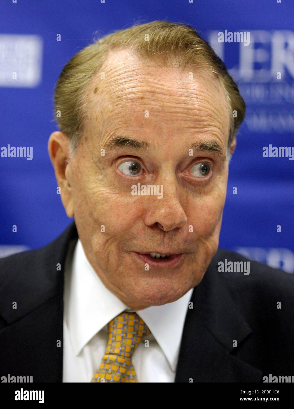 Former Sen. Bob Dole, co-chair for the Commission on Care for America's ...