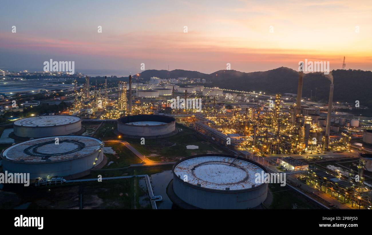 Oil Refinery Gas Chemical Equipment Prodiction import export Concept ...