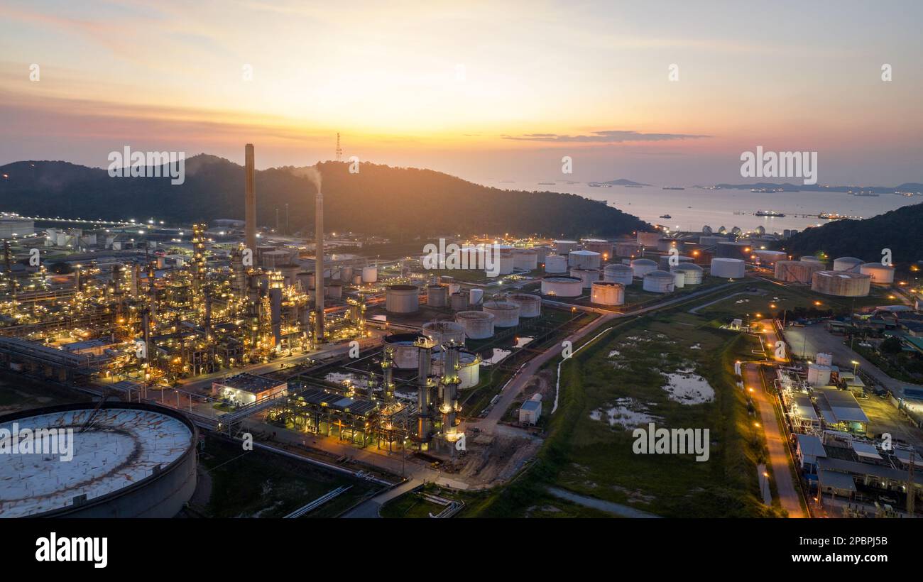 Oil Refinery Gas Chemical Equipment Prodiction import export Concept ...