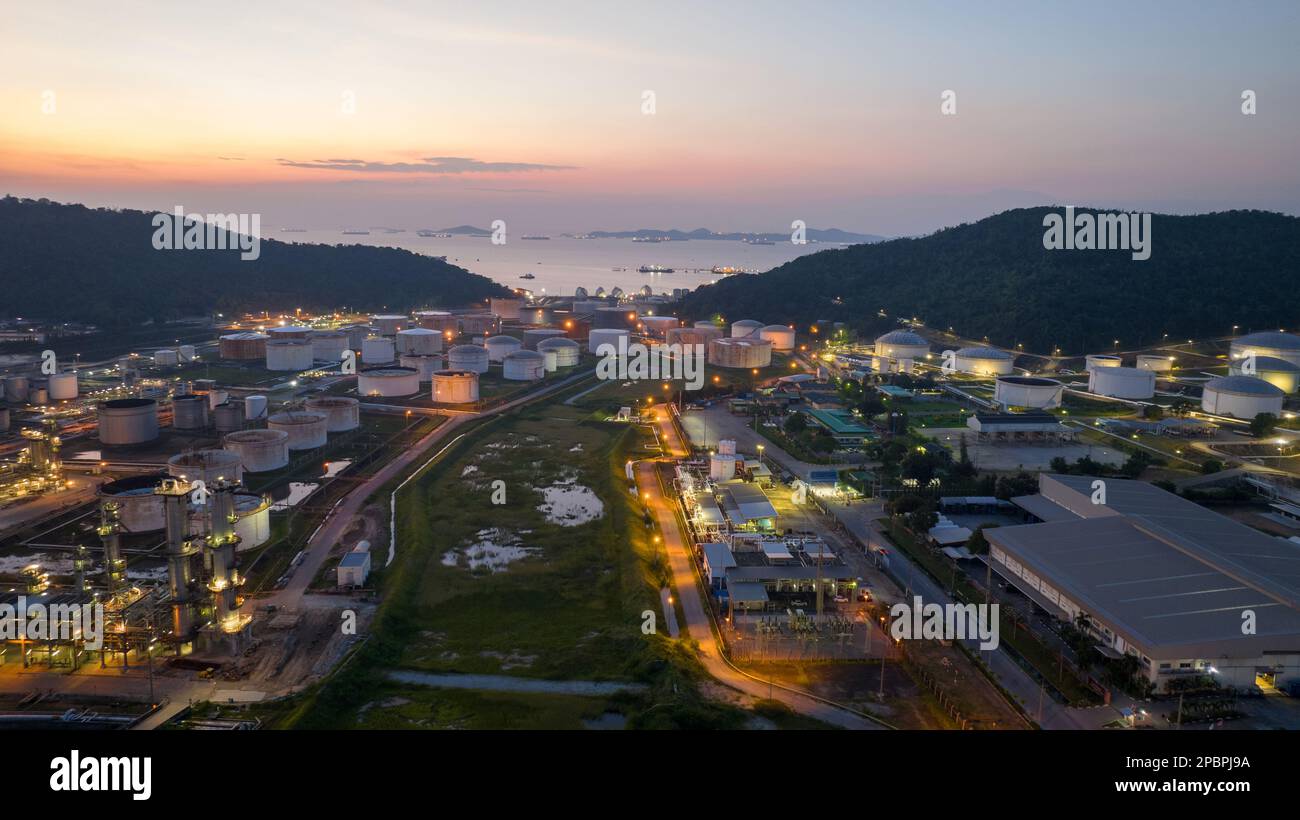 Oil Refinery Gas Chemical Equipment Prodiction import export Concept ...