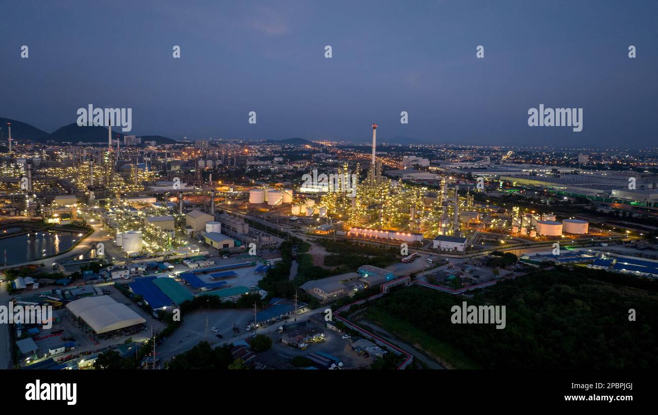 Oil Refinery Gas Chemical Equipment Prodiction import export Concept ...