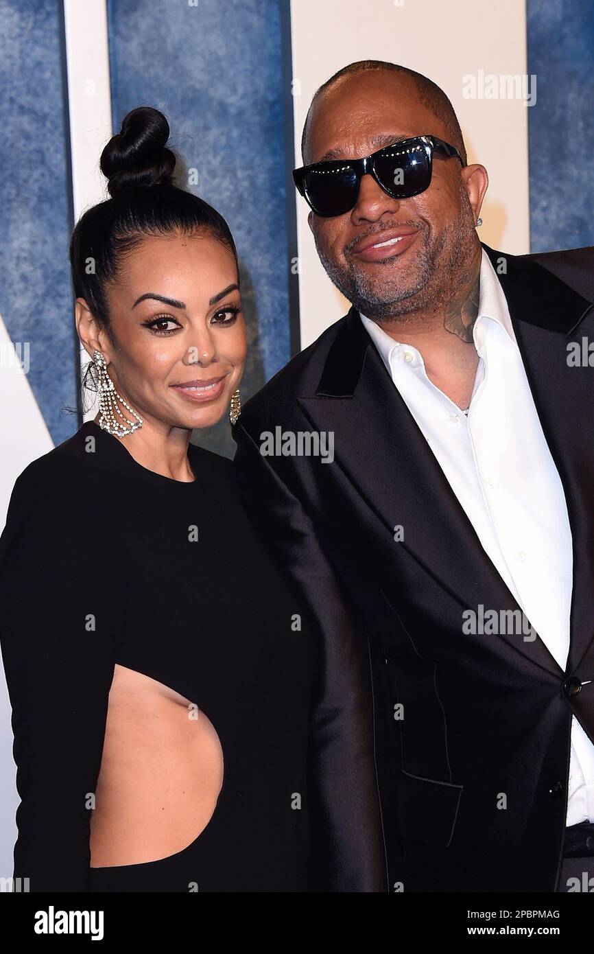 Los Angeles, CA. 12th Mar, 2023. Brandi Padilla, Kenya Barris at the ...