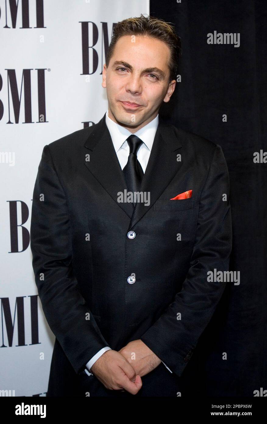 Musician Christian Castro arrives at the BMI Latin Music Awards in Las ...