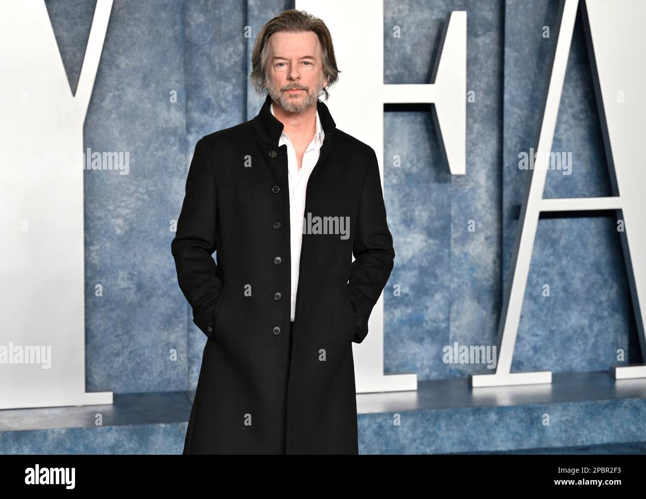 David Spade arrives at the Vanity Fair Oscar Party on Sunday, March 12 ...
