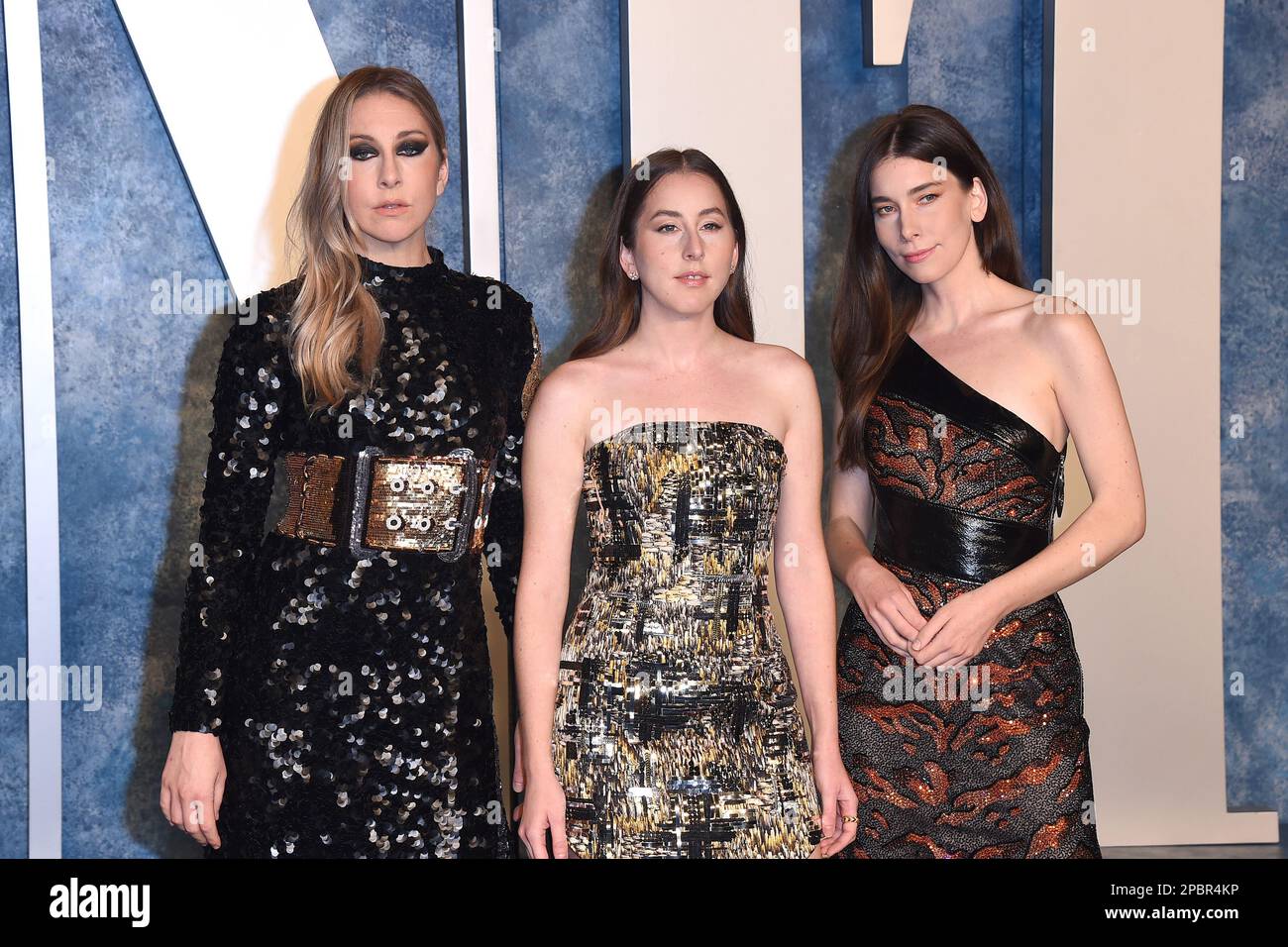 LOS ANGELES - MAR 12: Este Haim, Alana Haim, Danielle Haim at the 2023 ...