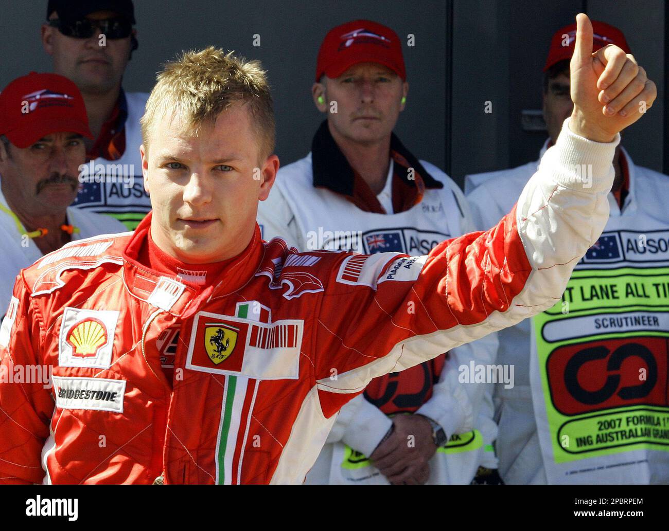 ** THIS CORRECTS THE NAME OF THE GRAND PRIX ** Finnish Formula One ...