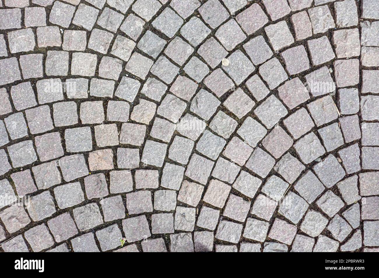 pattern of cobblestone as walkway pavement Stock Photo - Alamy