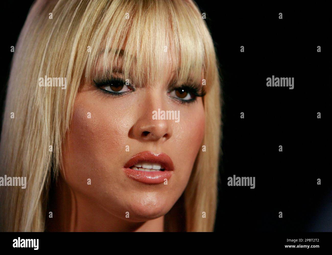 Tara Conner, Miss USA, arrives at an event celebrating her 90 days of ...