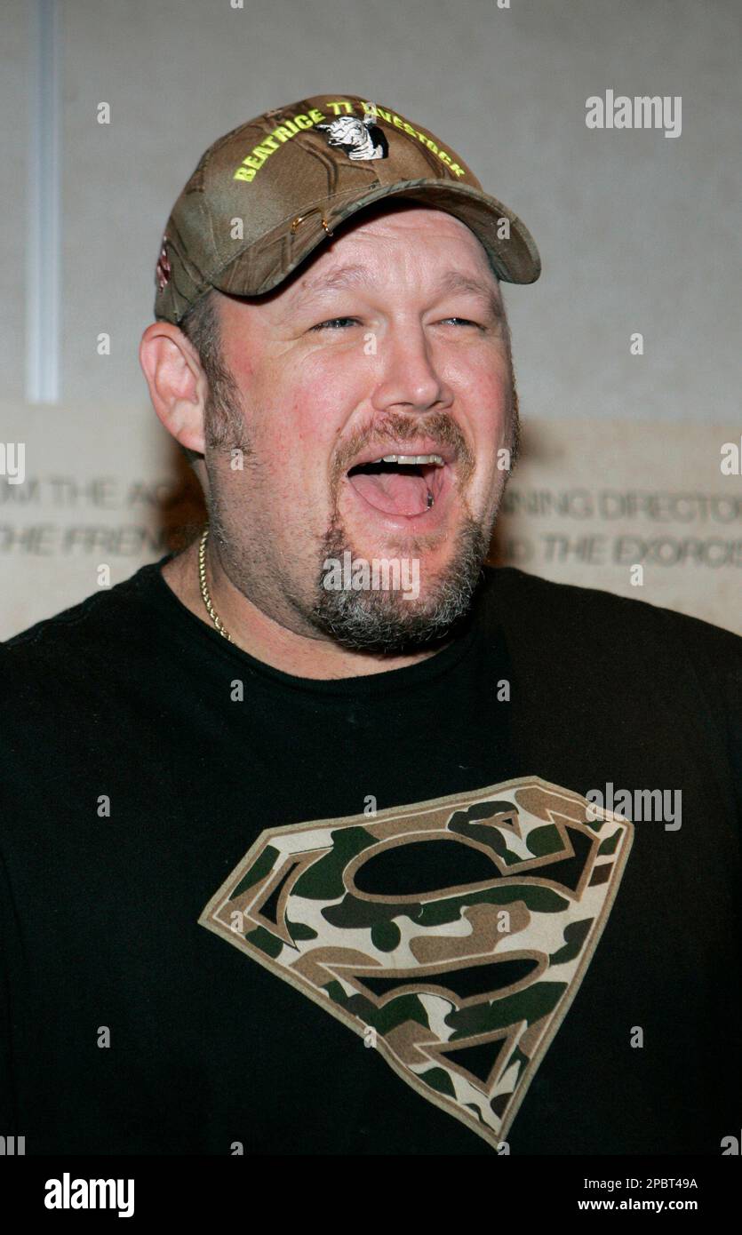 Comedian Larry the Cable Guy arrives for a Lionsgate luncheon at the ...