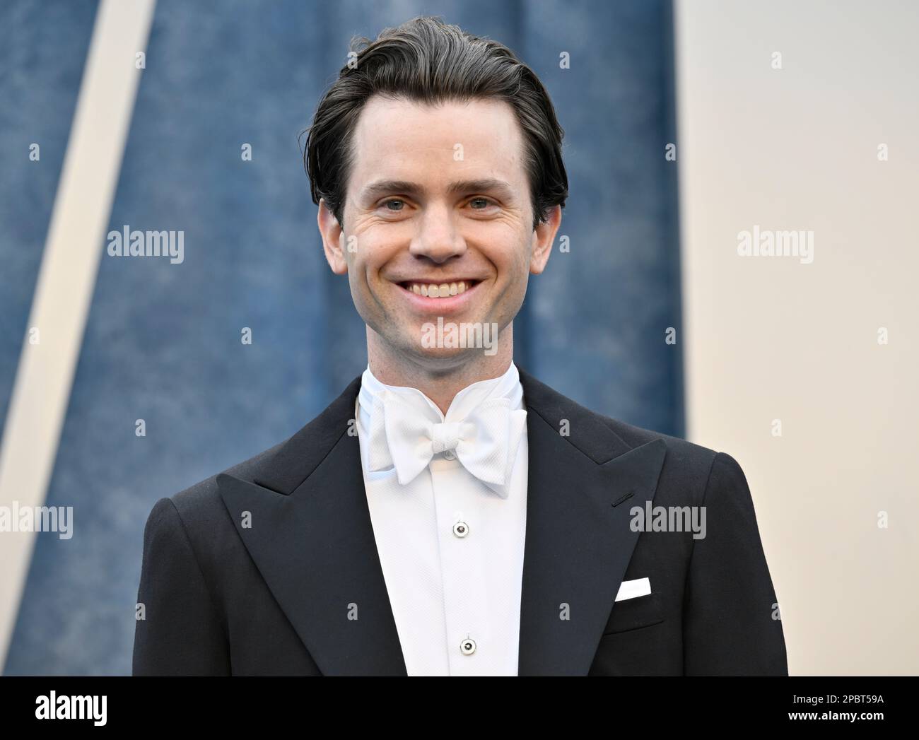 Britt Hennemuth arrives at the Vanity Fair Oscar Party on Sunday, March ...