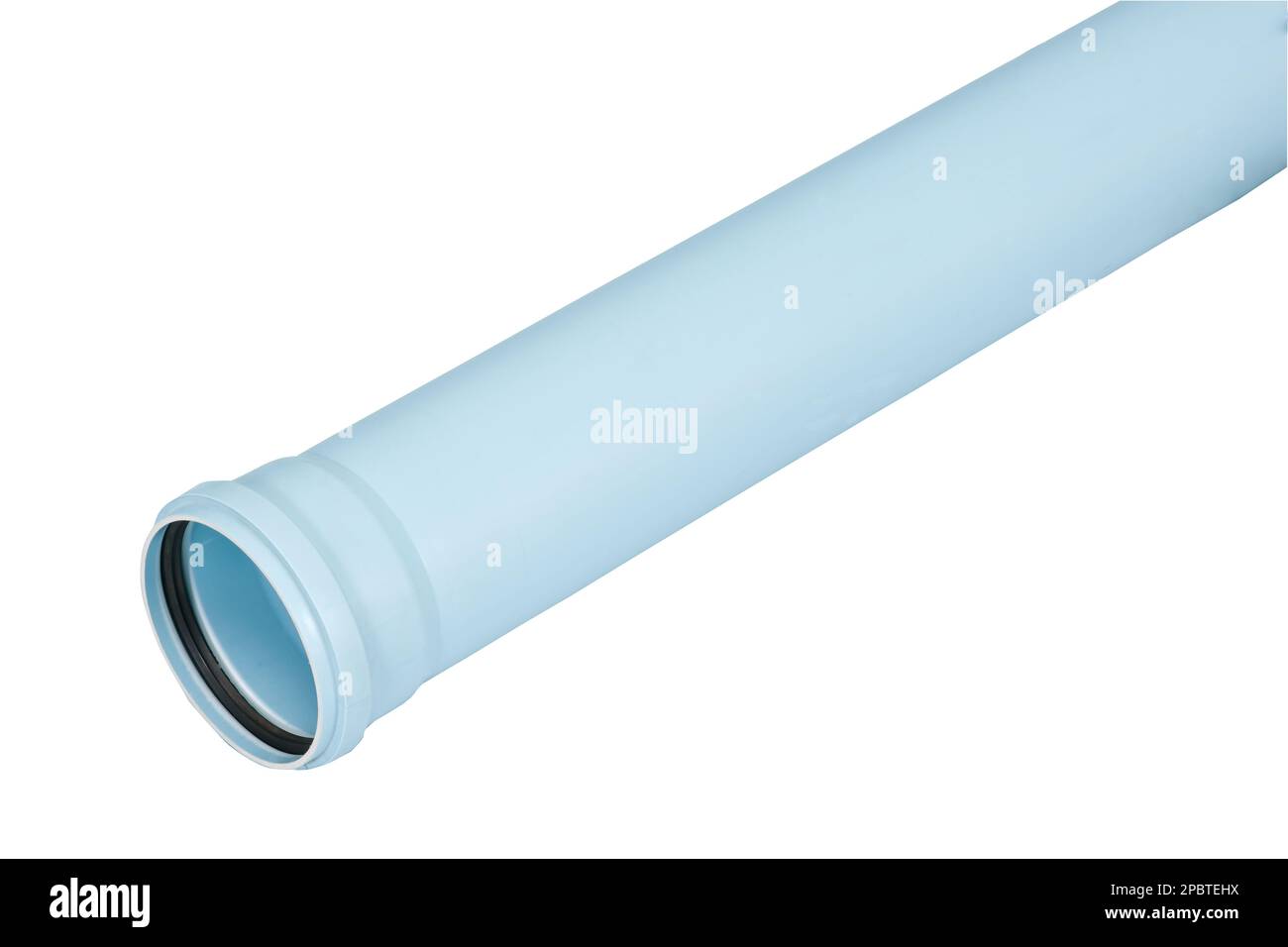 Bunches of PVC pipe sitting on palets at a wholesale pipe store Stock ...