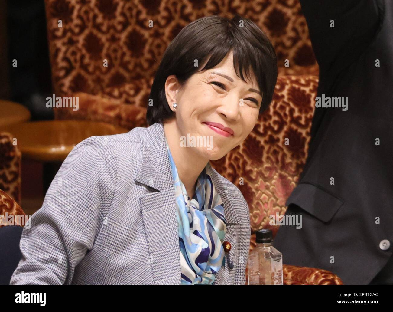 Tokyo, Japan. 13th Mar, 2023. Japanese Economic Security Minister Sanae ...