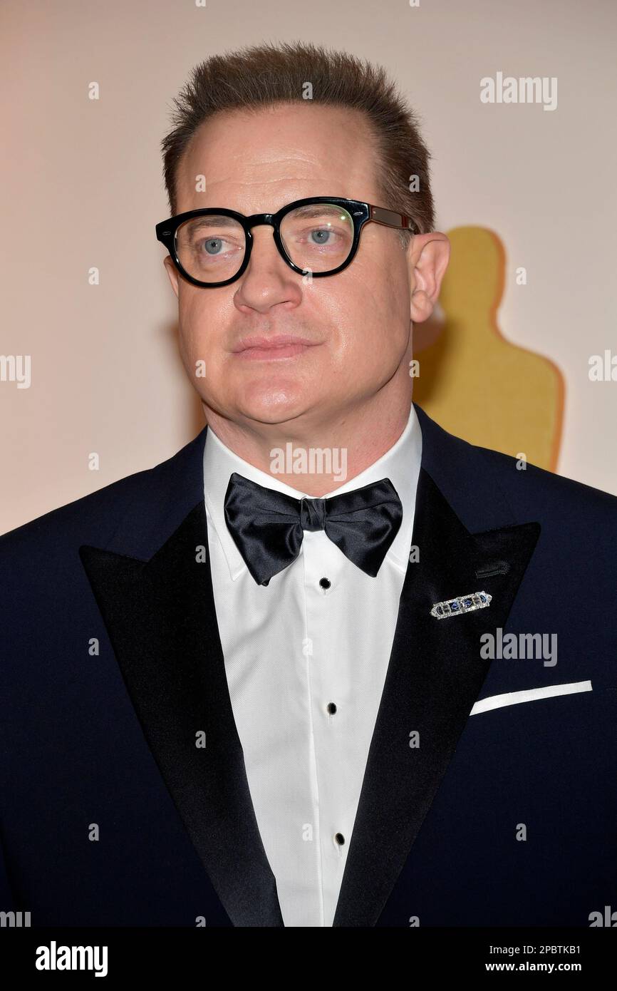 Los Angeles, Ca. 12th Mar, 2023. Brendan Fraser at the 95th Academy ...