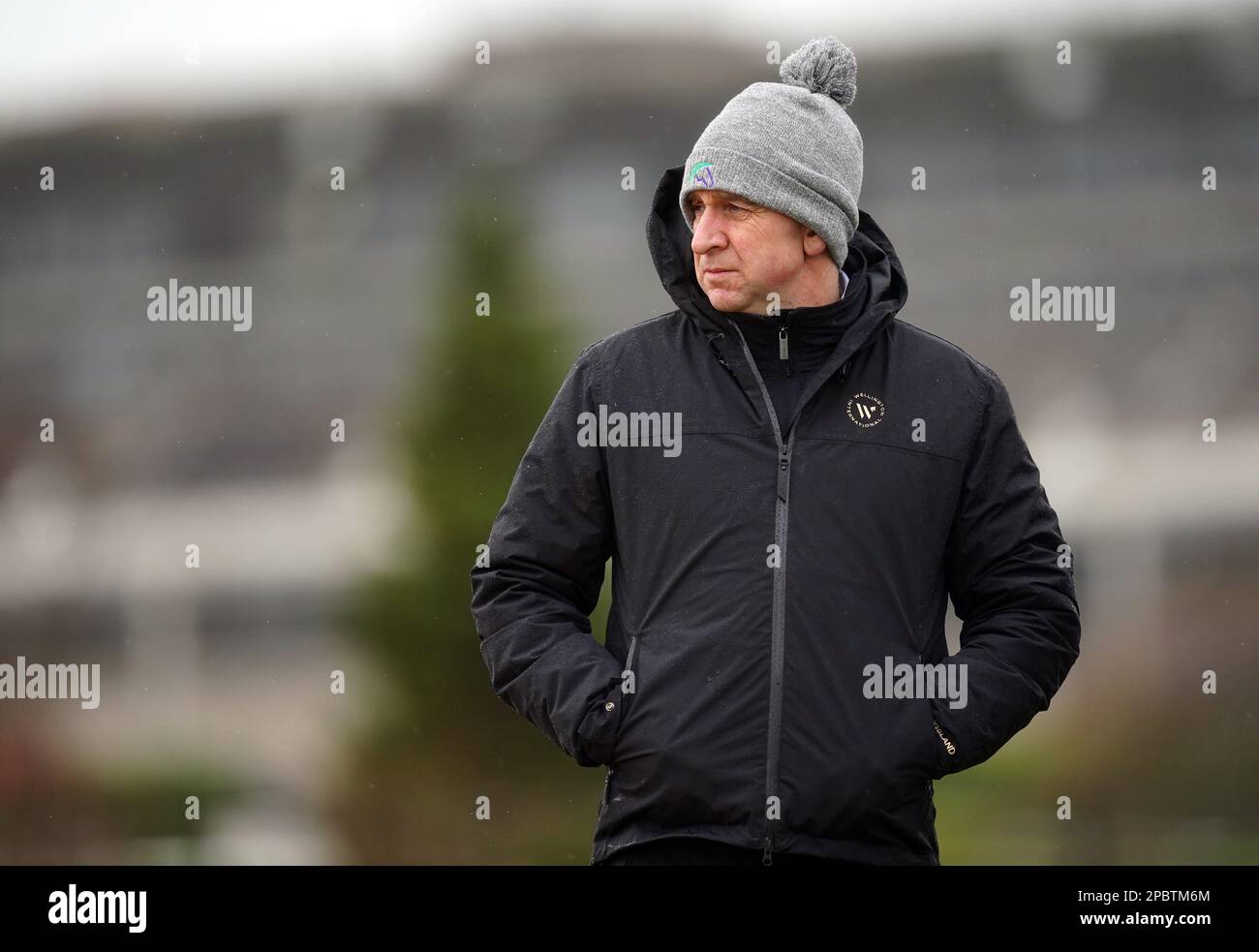 Trainer, Henry de Bromhead on the gallops, ahead of the 2023 Cheltenham ...