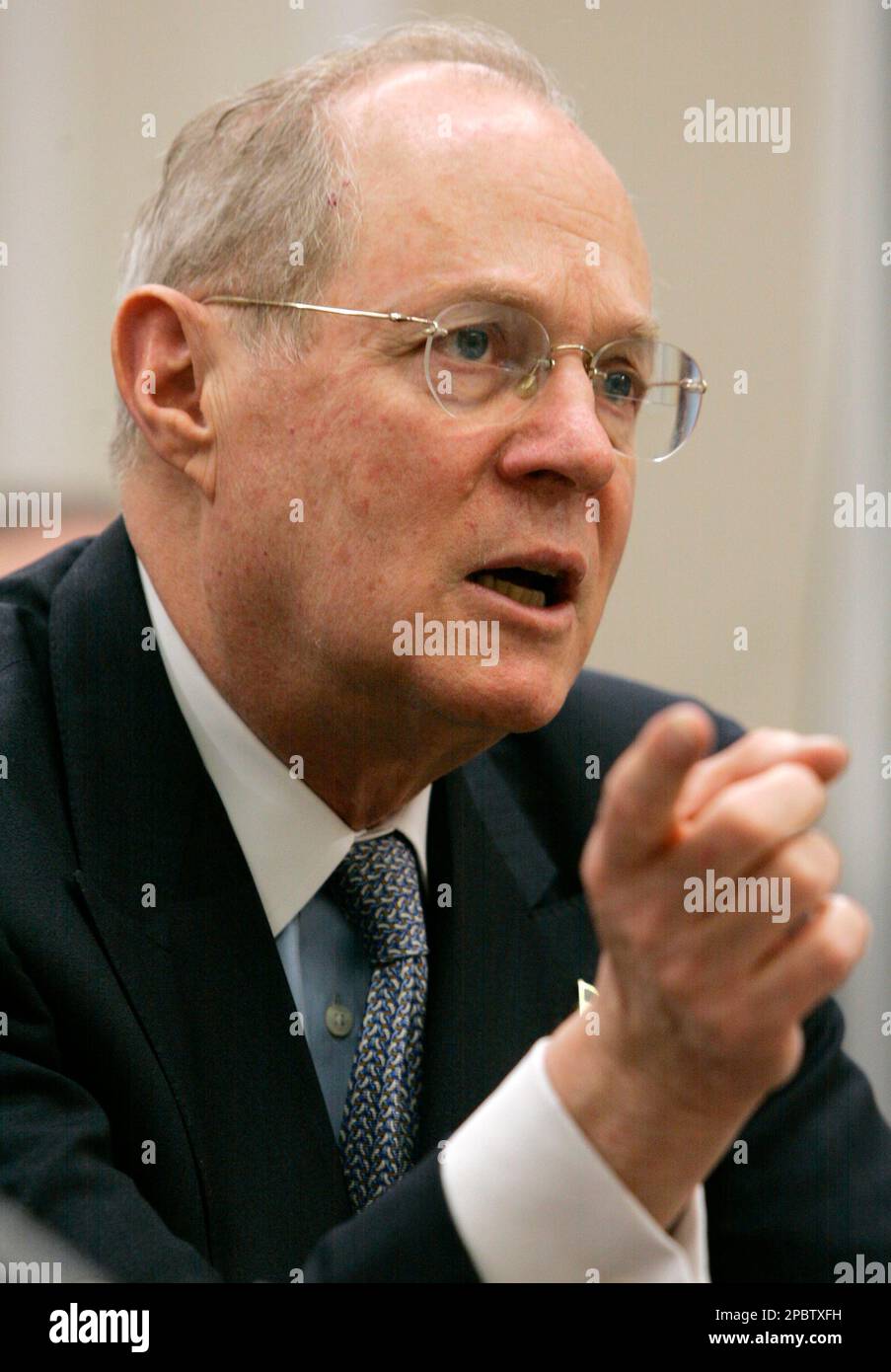 Supreme Court Justice Anthony Kennedy testifies on Capitol Hill in ...