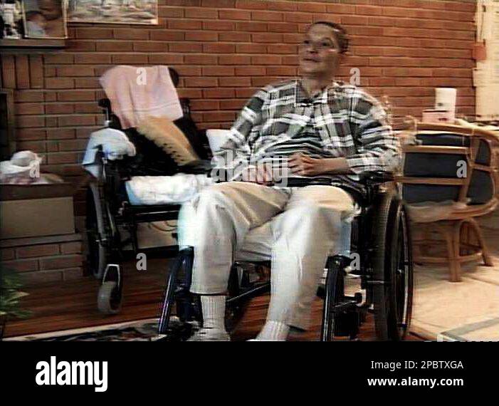 This undated image taken from video shows Christa Lilly during an ...