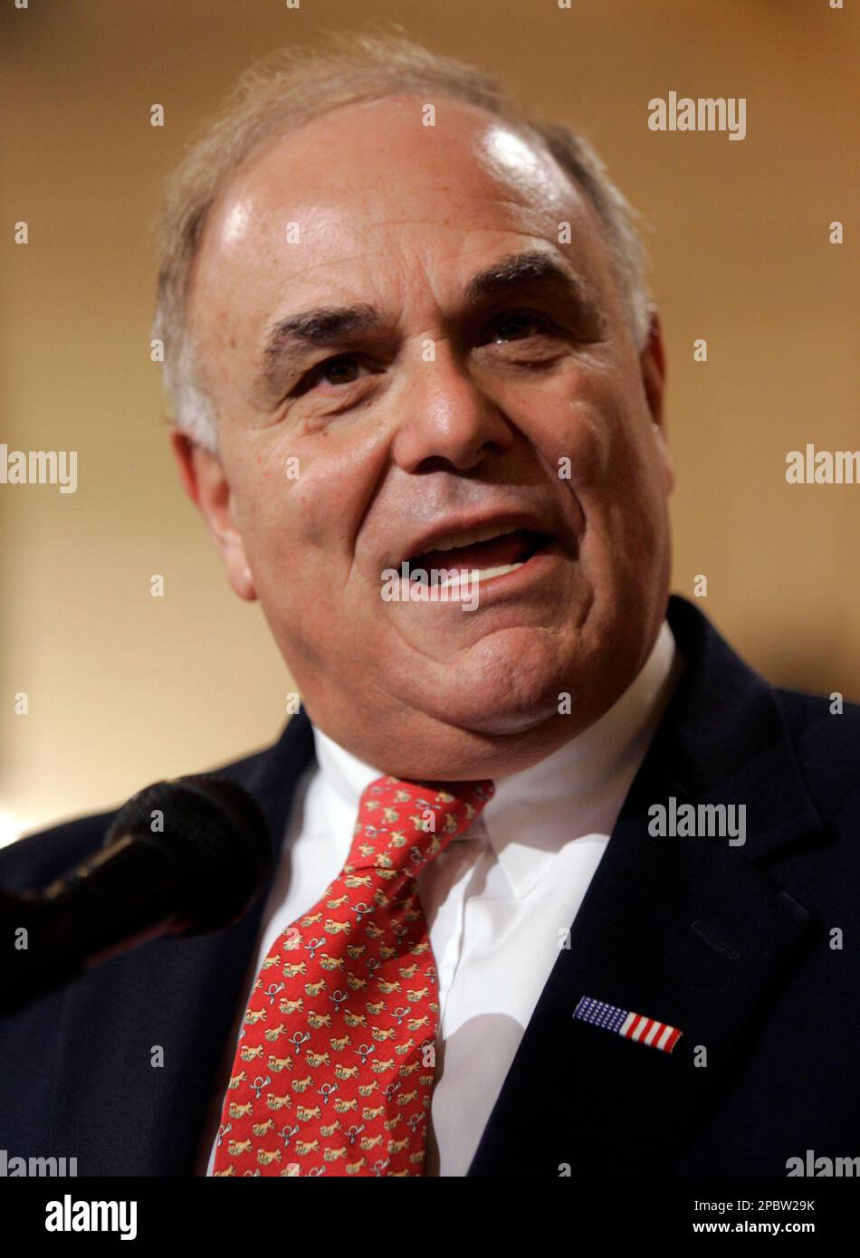 Pennsylvania Gov. Ed Rendell speaks in the Capitol Rotunda during a ...