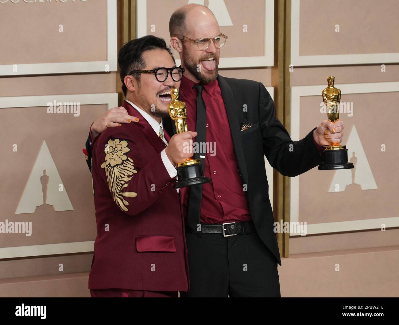 Los Angeles, USA. 12th Mar, 2023. (L-R) Daniel Kwan and Daniel ...