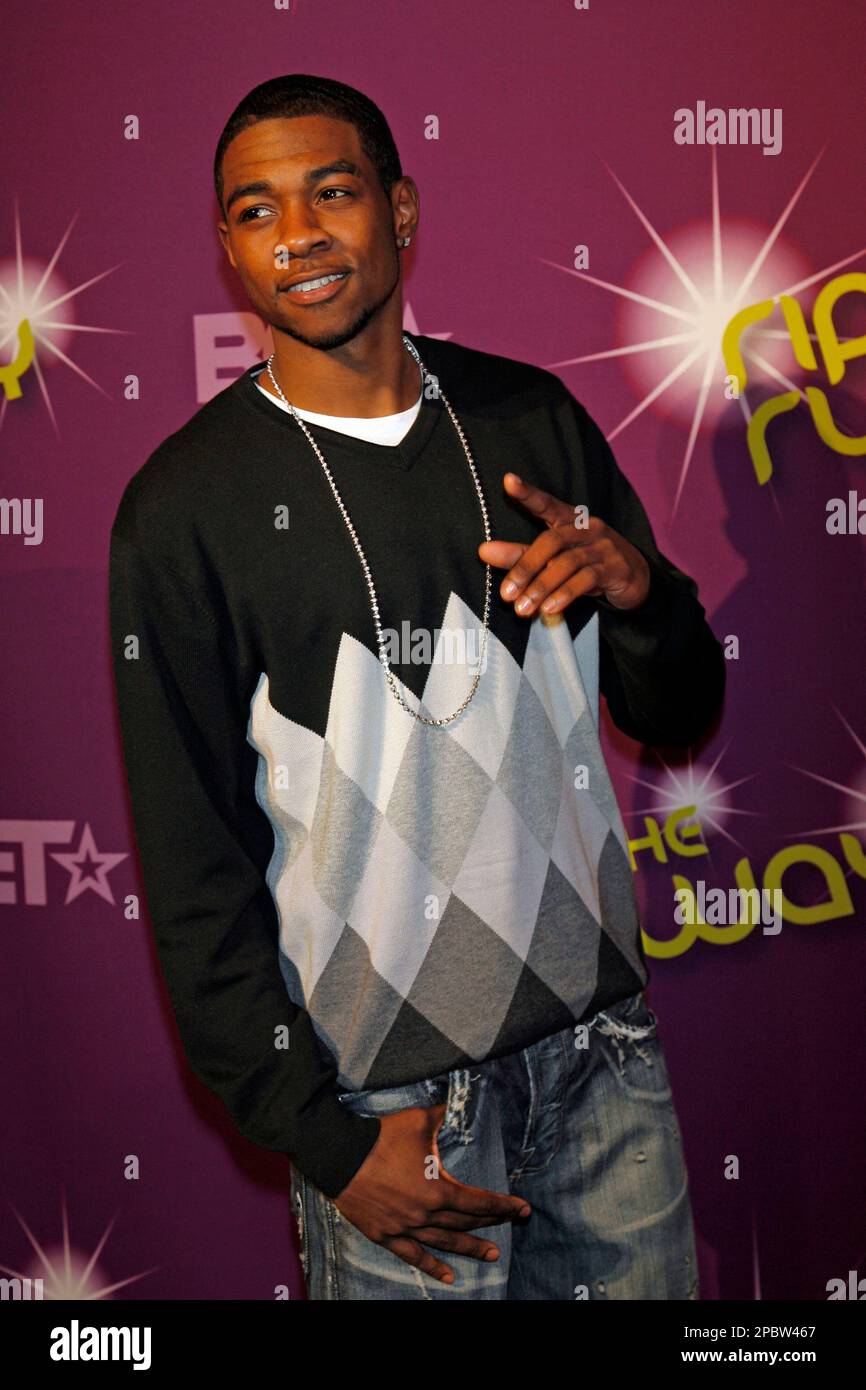 Artist Sammy arrives for the taping of the BET special Rip the Runway ...