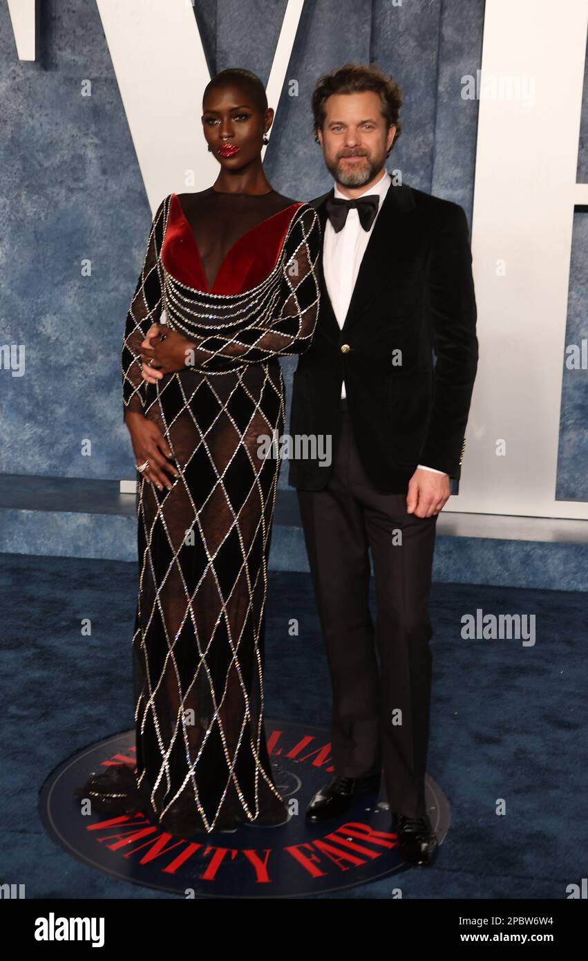 Jodie Turner-Smith, Joshua Jackson attend the 2023 Vanity Fair Oscar ...