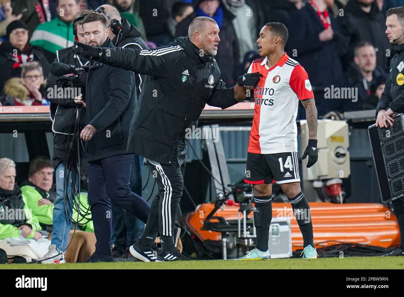 Rotterdam, Netherlands. 12th Mar, 2023. ROTTERDAM, 04-03-2023, Stadium ...