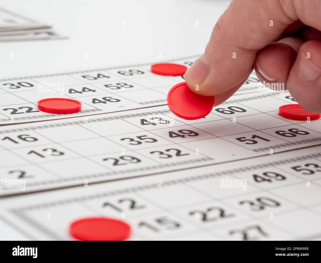Close up plastic bingo card hi-res stock photography and images - Alamy