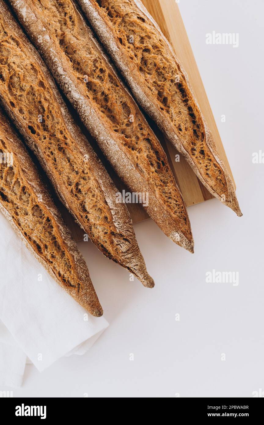 French ciabatta hi-res stock photography and images - Alamy