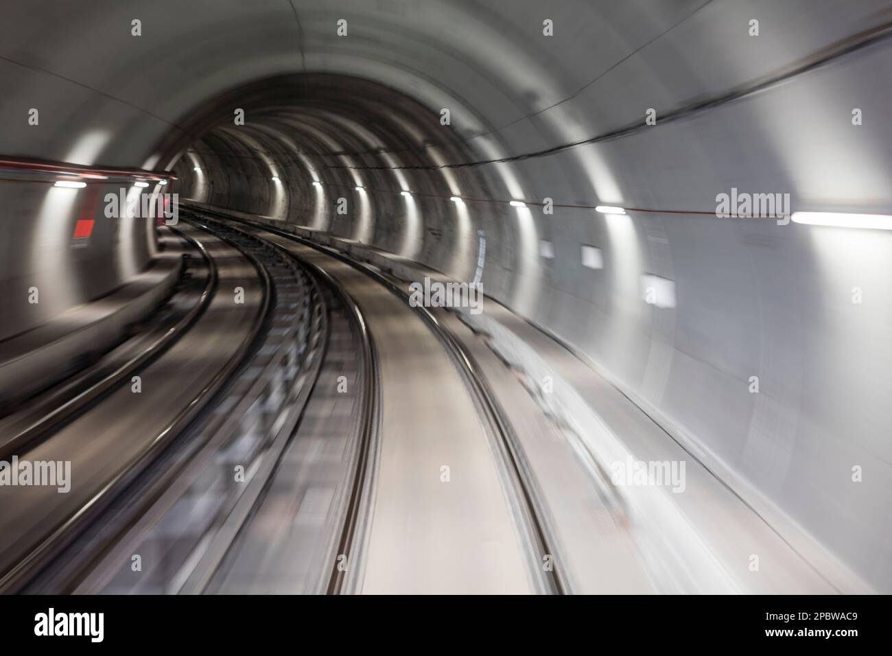 Real tunnel high speed hi-res stock photography and images - Alamy