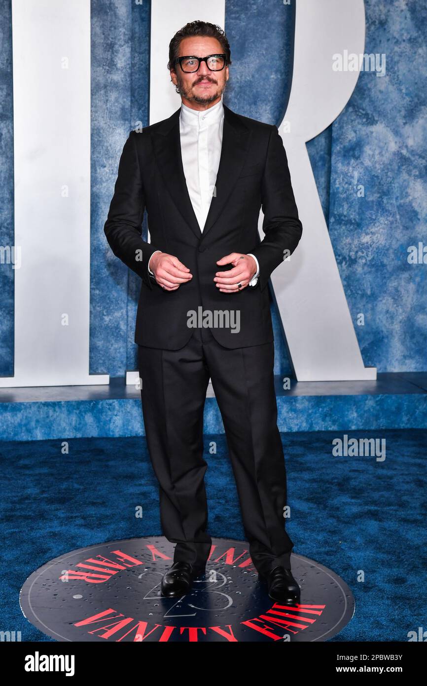 Beverly Hills, USA. 13th Mar, 2023. Pedro Pascal walking on the red ...