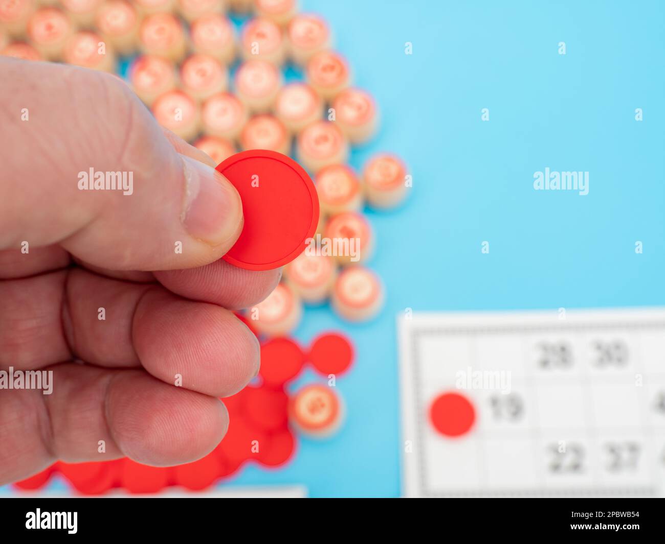Close up plastic bingo card hi-res stock photography and images - Alamy
