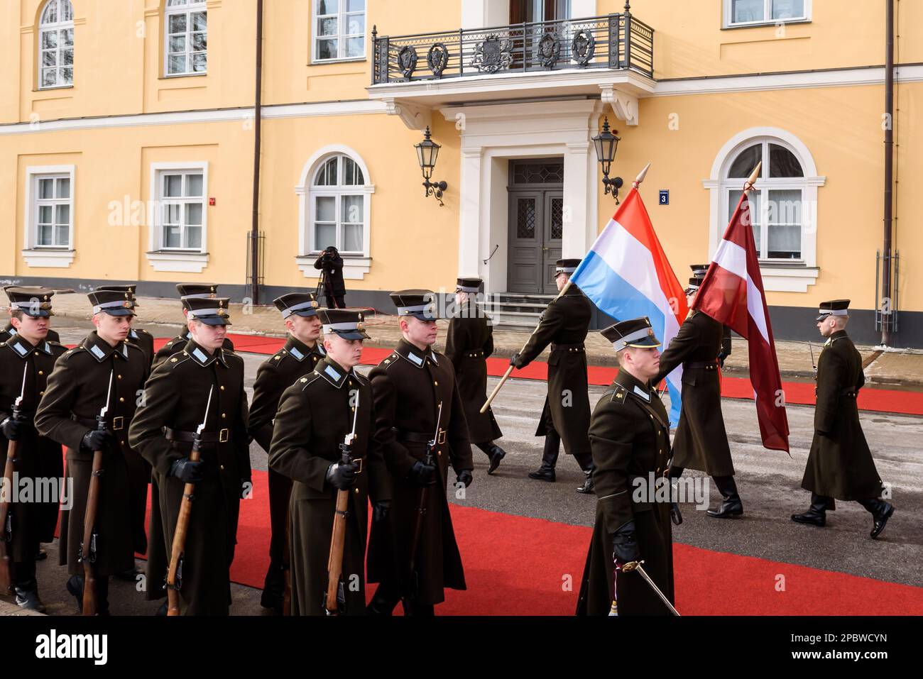 RIGA, LATVIA. 13th March 2023. His Royal Highness the Grand Duke of ...