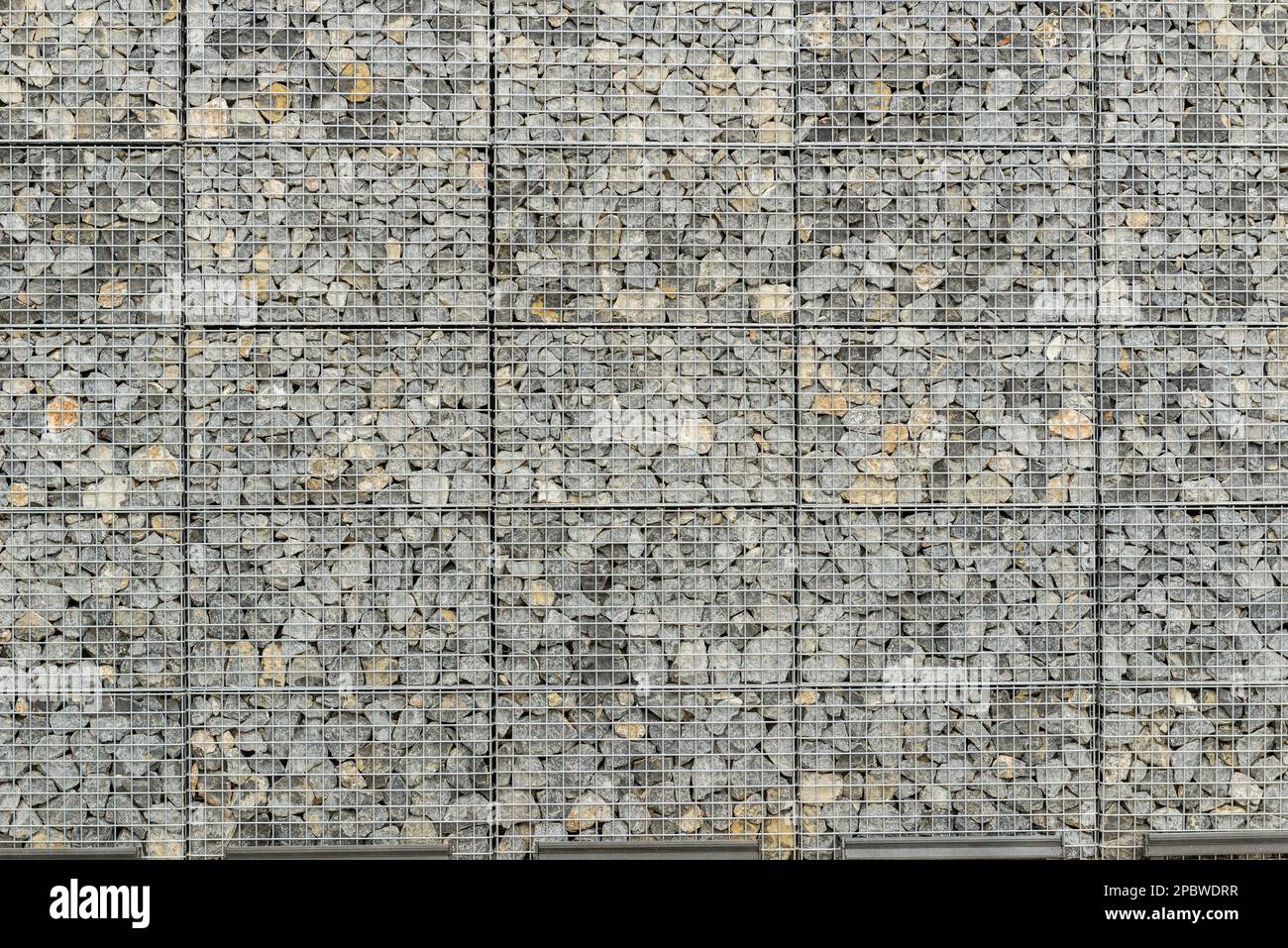 Big Gabion Wall Stock Photo - Alamy