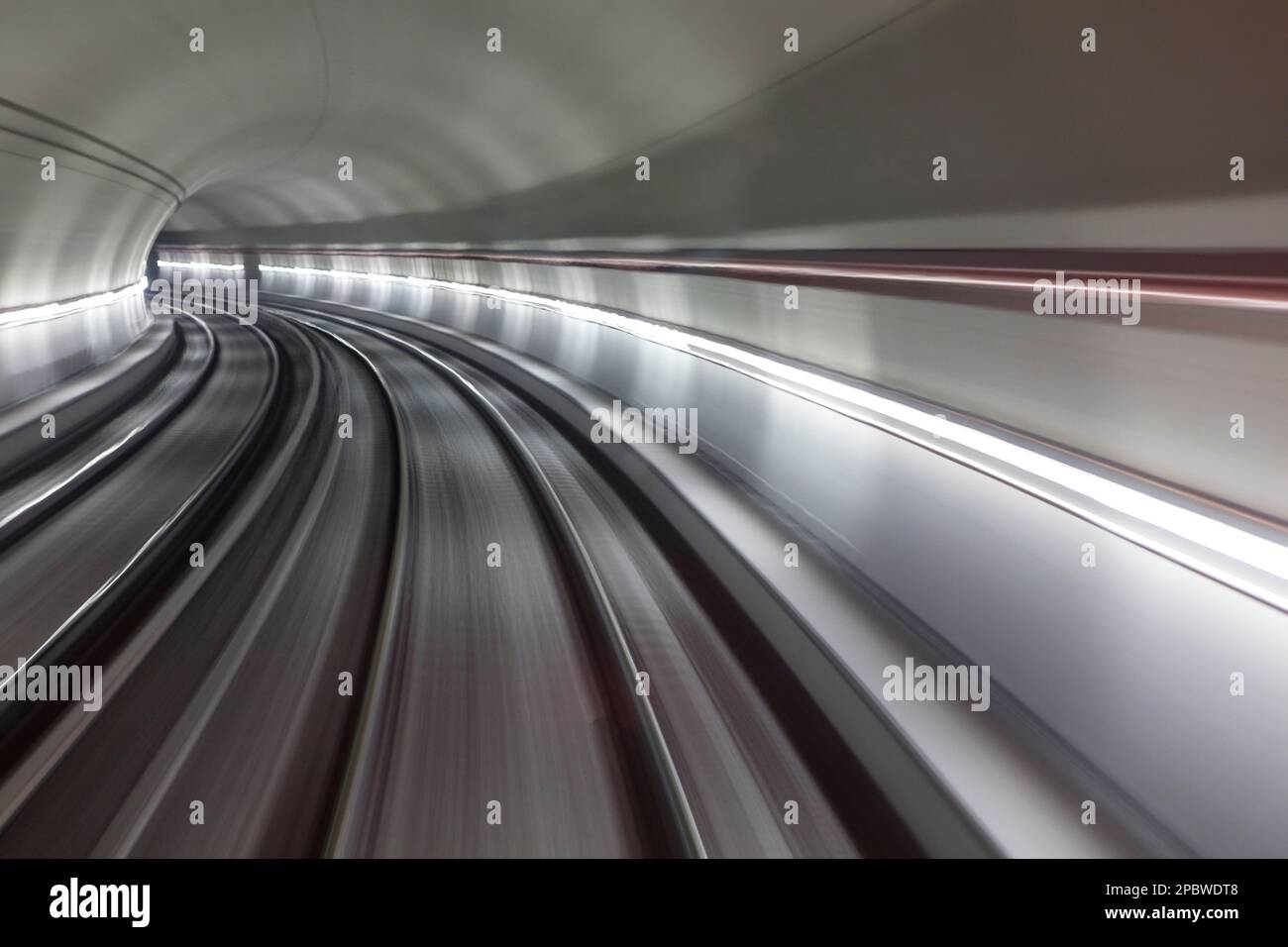 Real tunnel with high speed. High quality photo Stock Photo - Alamy