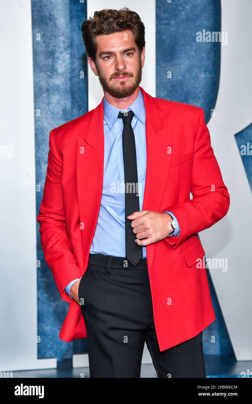 Beverly Hills, USA. 13th Mar, 2023. Andrew Garfield walking on the red ...