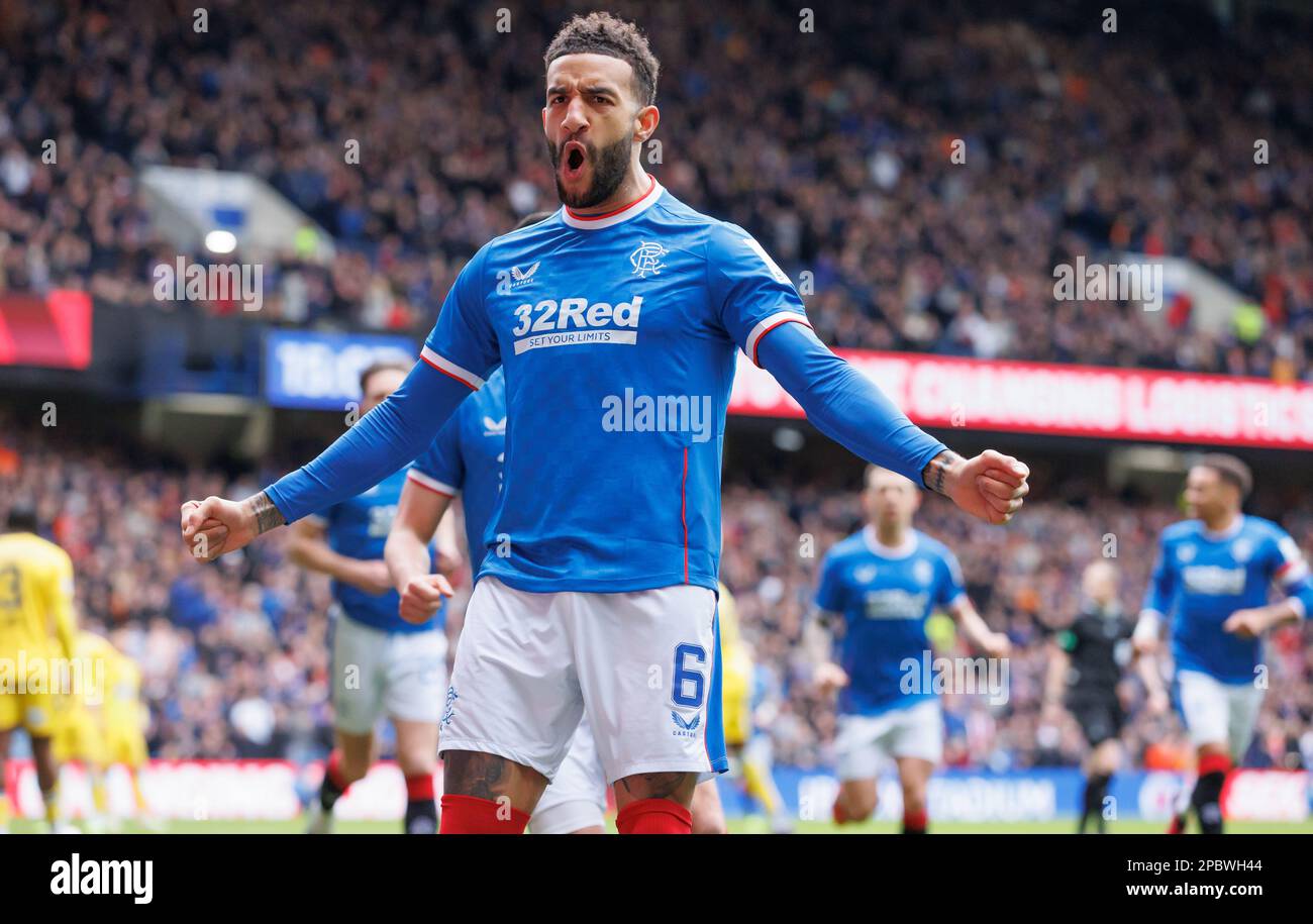 File photo dated 04-03-2023 of Rangers' Connor Goldson. Connor Goldson ...