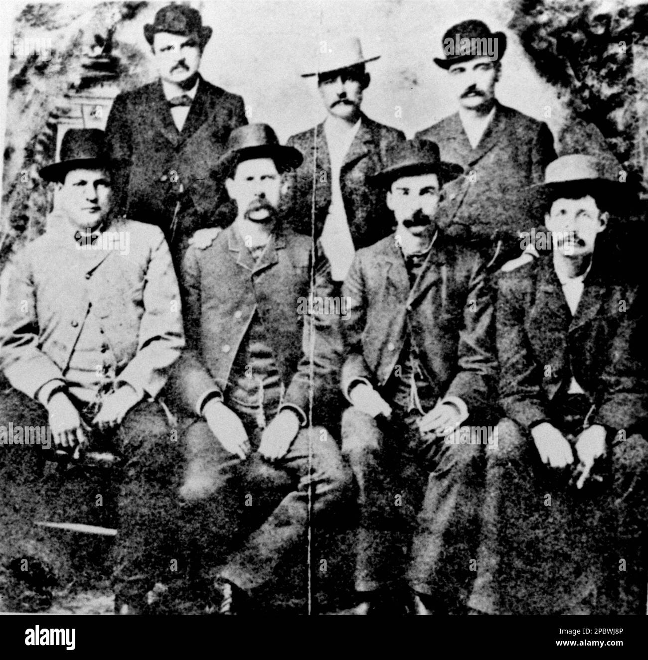 ** FILE **U.S. Marshals - members of the Dodge City peace commission of ...