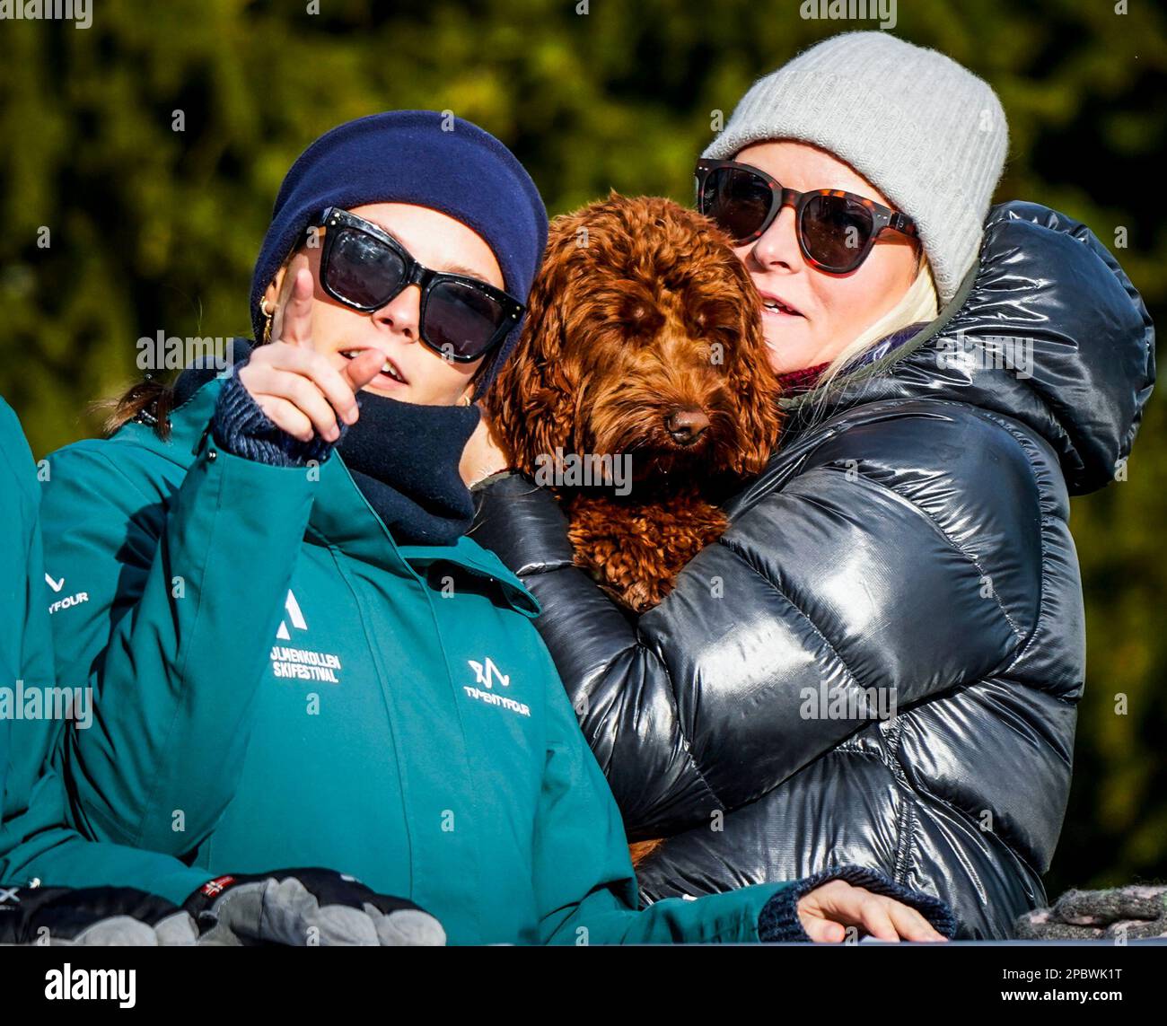Oslo 20230312.Princess Ingrid Alexandra and Crown Princess Mette-Marit ...