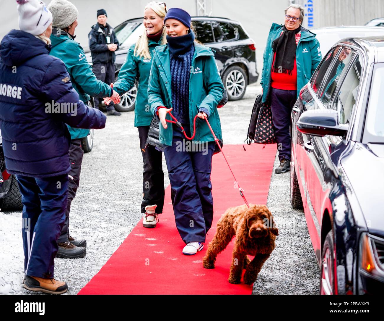 Oslo 20230312.Princess Ingrid Alexandra and Crown Princess Mette-Marit ...