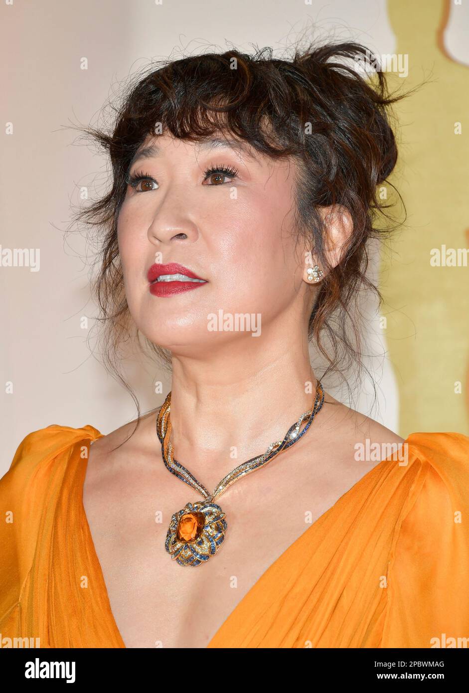 Los Angeles, Ca. 12th Mar, 2023. Sandra Oh at the 95th Academy Awards ...