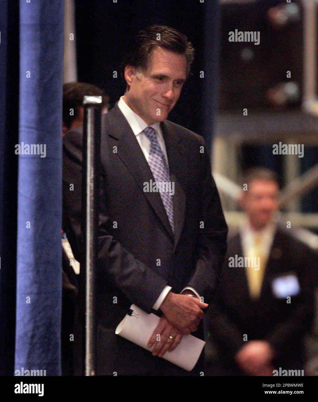Republican Presidential hopeful, and former Massachusetts Gov. Mitt ...
