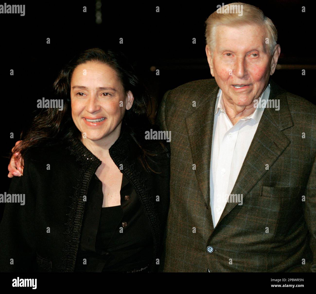 Media mogul Sumner Redstone, chairman and CEO of Viacom which owns ...