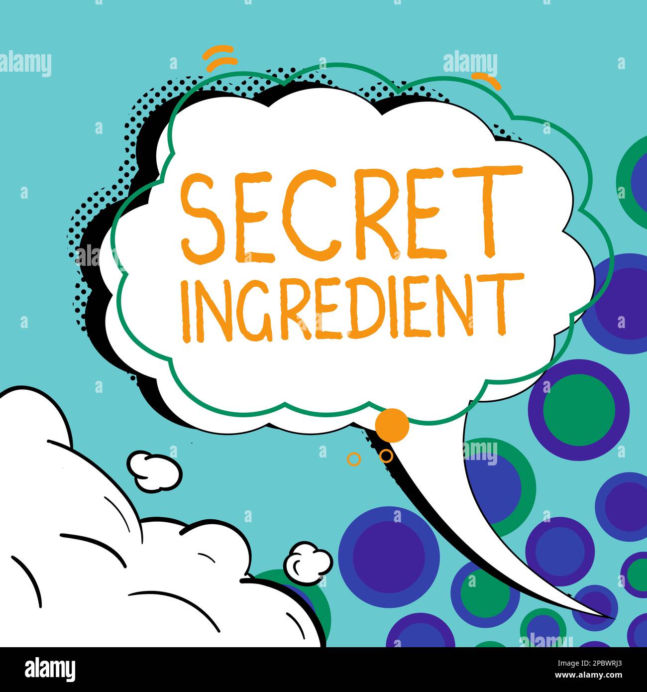 Writing displaying text Secret Ingredient. Business idea special ...