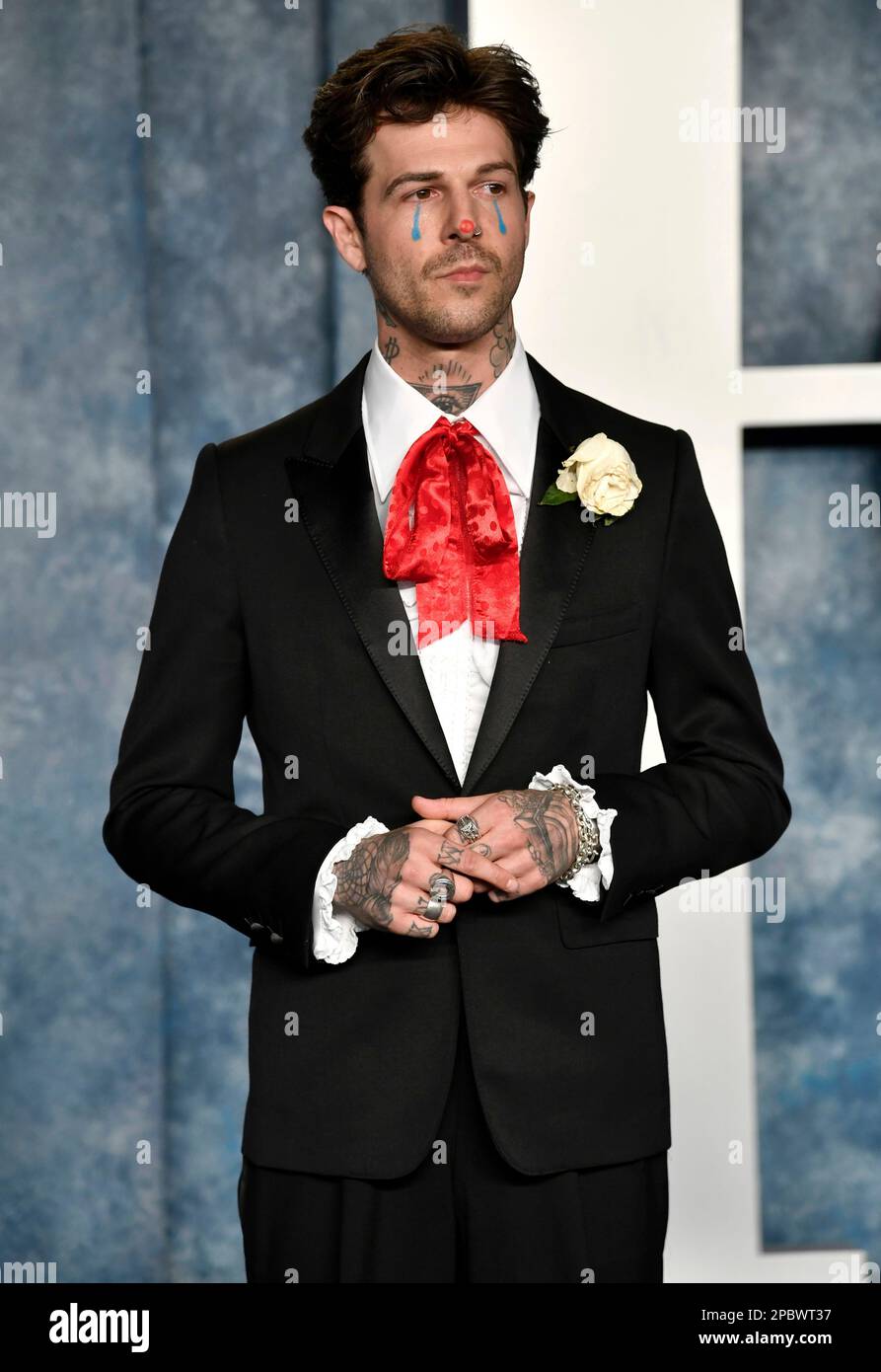 Jesse Rutherford arrives at the Vanity Fair Oscar Party on Sunday ...