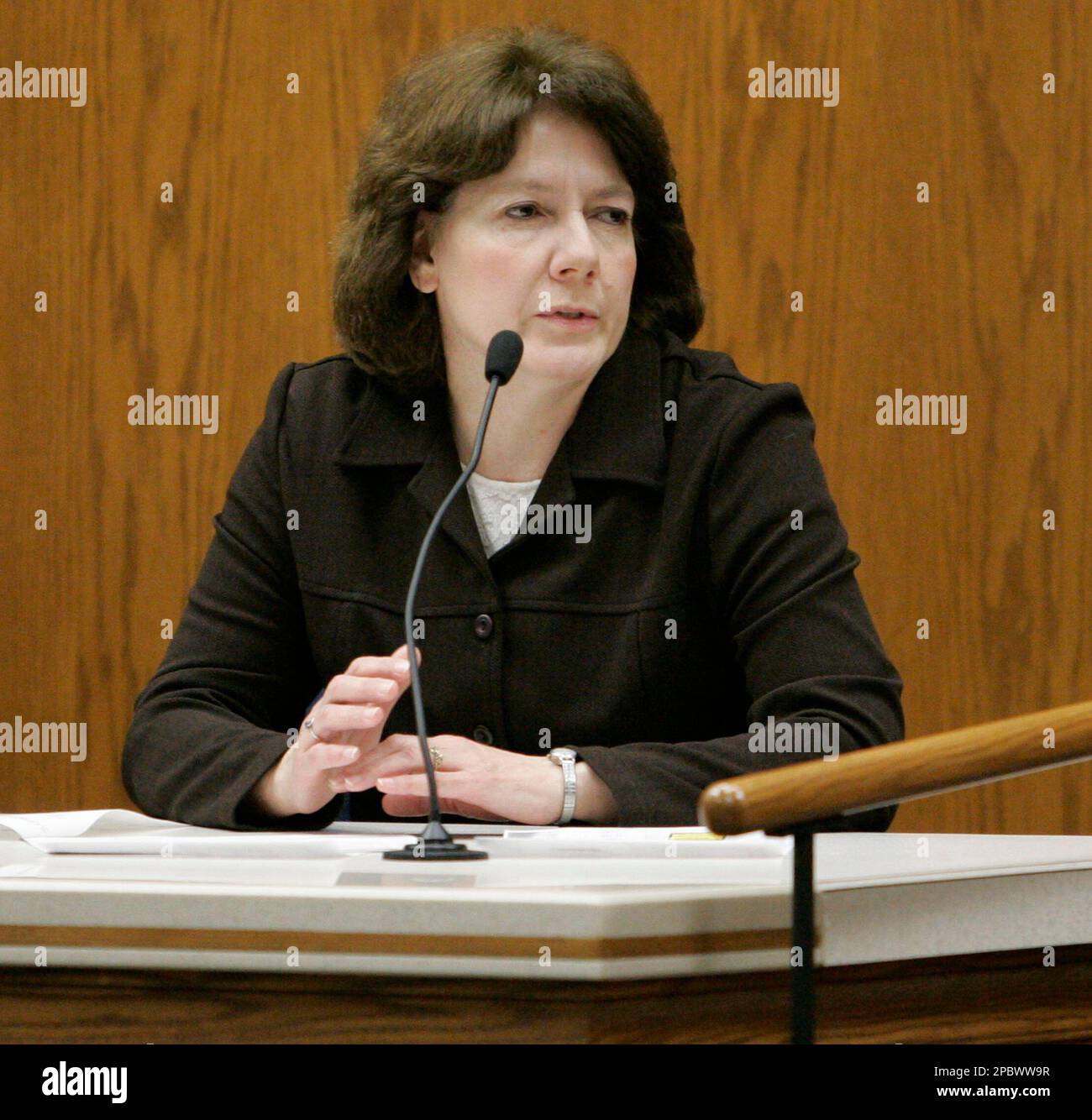 Karen Halbach, mother of Teresa Halbach, gives testimony at Steven ...