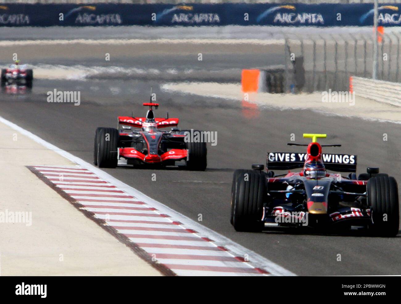 Formula One drivers take advantage of the final day of testing Thursday ...