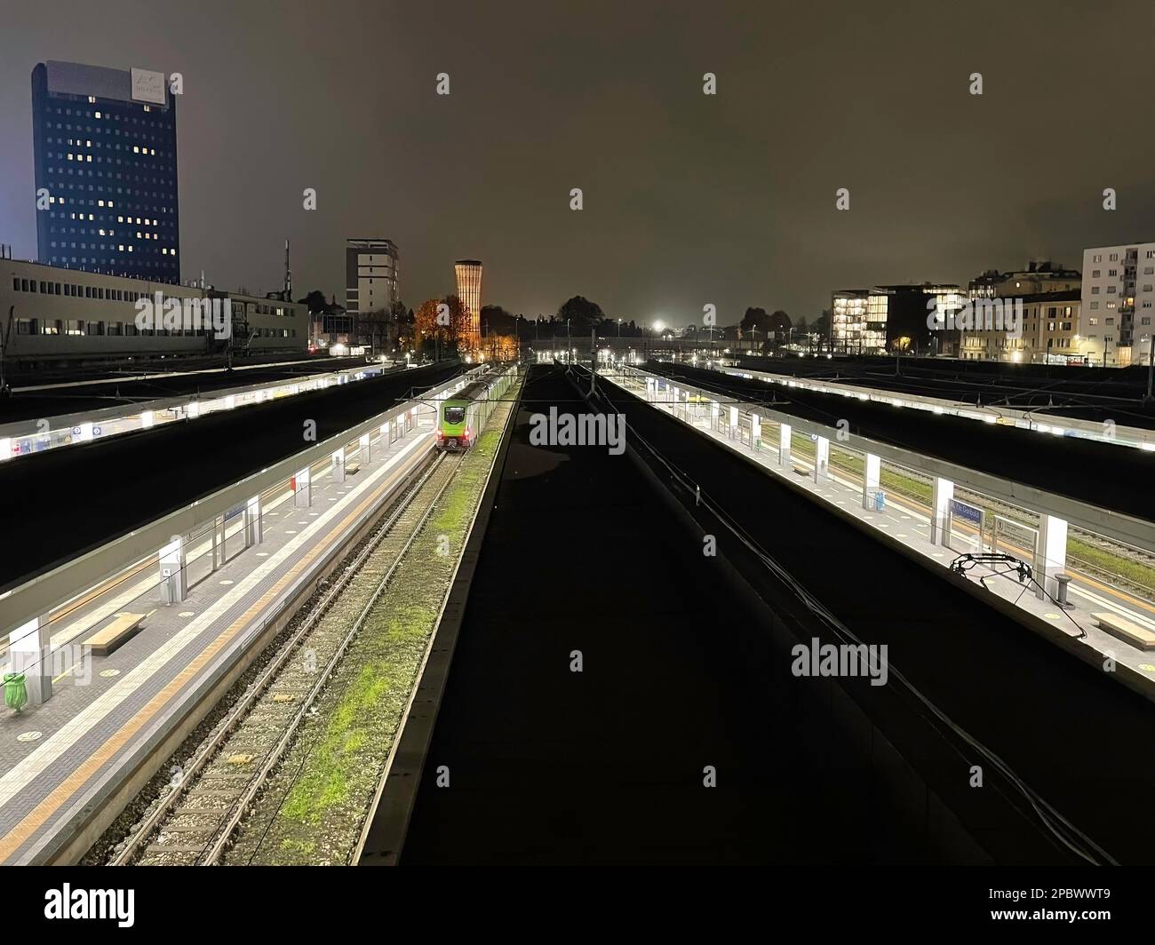 Milan railway station garibaldi hi-res stock photography and images - Alamy